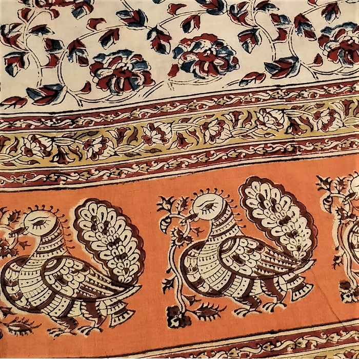 Buy Machilipatnam Kalamkari Sarees, Stoles, Bandanas, & Scarfs