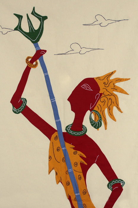 Applique Work Odisha | Traditional Embroidered Wall Hanging Online