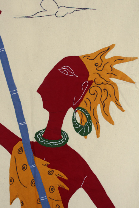 Applique Work Odisha | Traditional Embroidered Wall Hanging Online