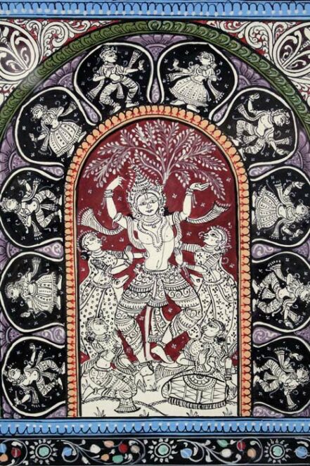 Krishna Story | Odisha Pattachitra Paintings | GiTAGGED