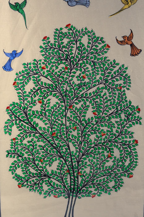 Tree of Life Indian Painting | Gi Tagged Orissa Pattachitra Paintings ...