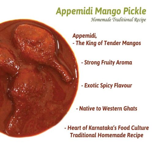 Appemidi Mango Pickle - Homemade Traditional Pickle | GiTAGGED
