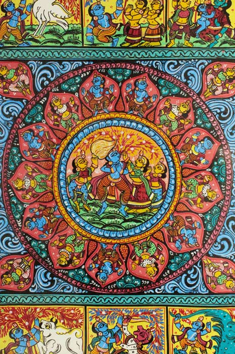 Odisha Pattachitra Radha Krishna Paintings | GiTAGGED