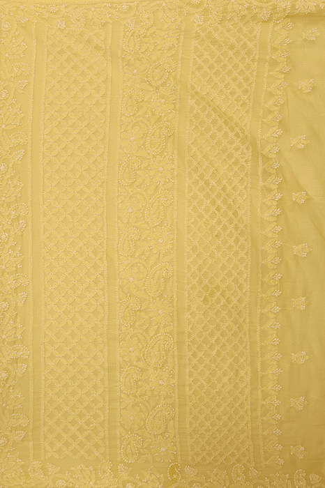 Lucknow Chikankari Hand-Embroidered Sarees | GiTAGGED®