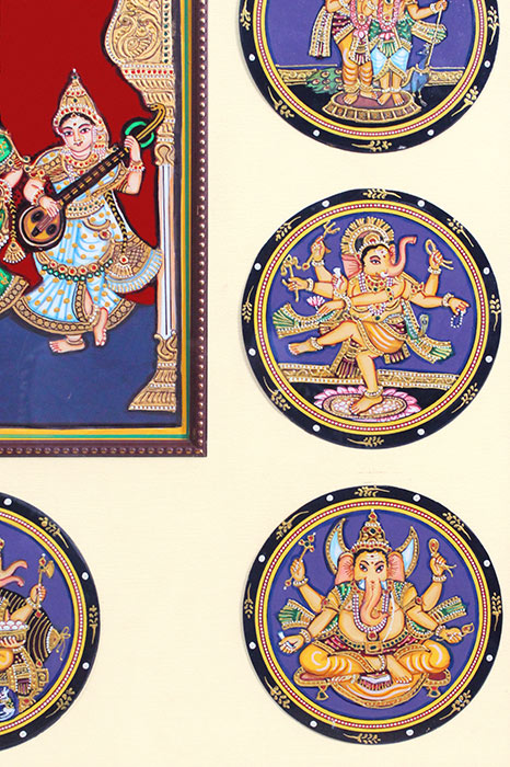Mysore Painting With Mysore Ganjifa Cards Online | GiTAGGED